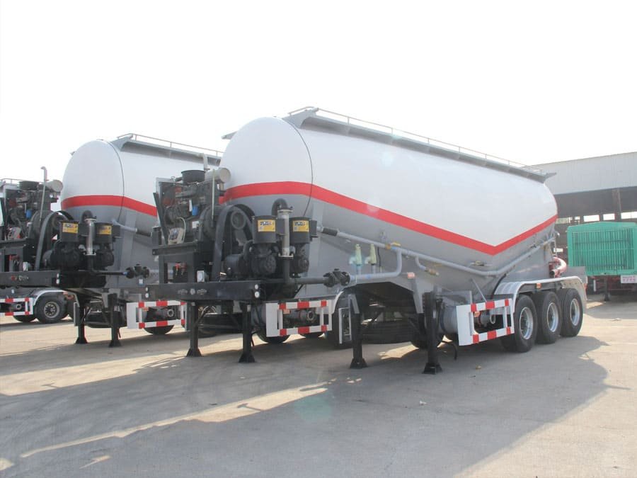 3 Axle Fly Ash Tanker Trailer For Sale