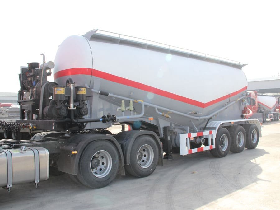 3 Axle Fly Ash Tanker Trailer For Sale