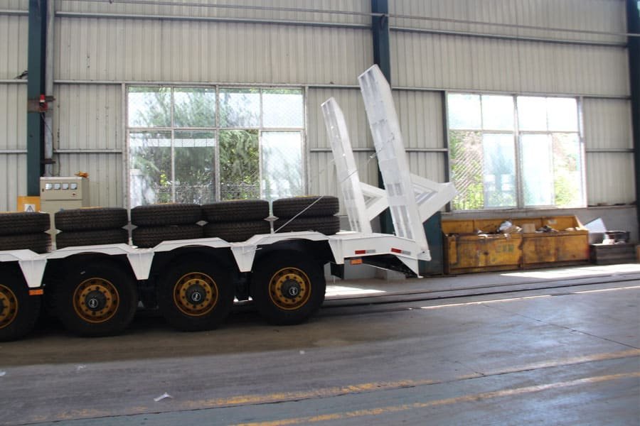 4 Axles 80/100/120 Ton Lowboy Trailer For Sale