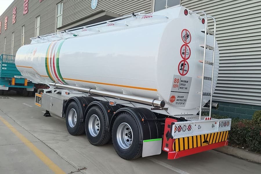 42000L Oil Tanker Trailers For Sale