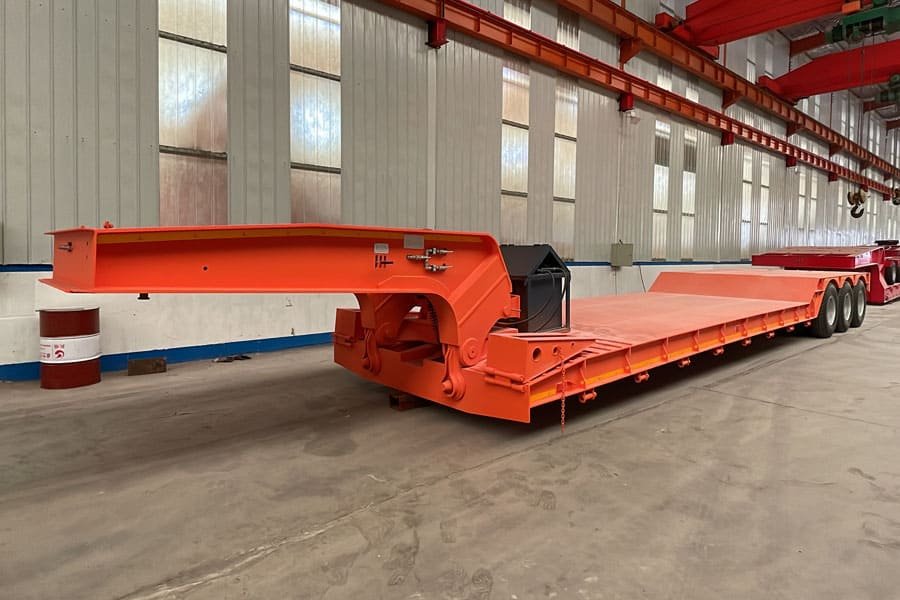 RGN Removable Gooseneck Lowboy Trailers 3 Axles For Sale